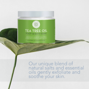 Epsom Salt Foot Soak with Tea Tree Oil | Pure Body Naturals
