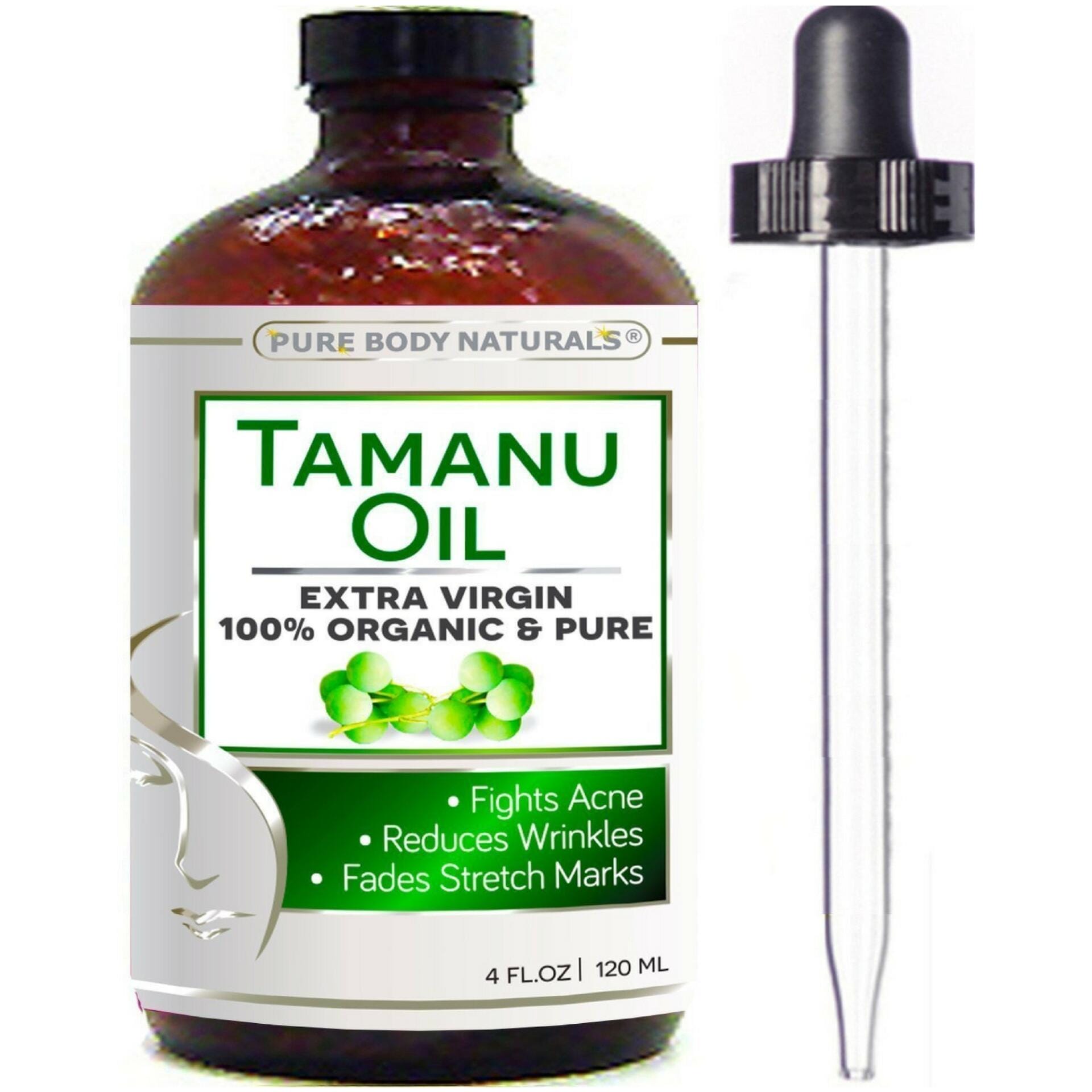 Cold Pressed Tamanu Oil | Pure Body Naturals
