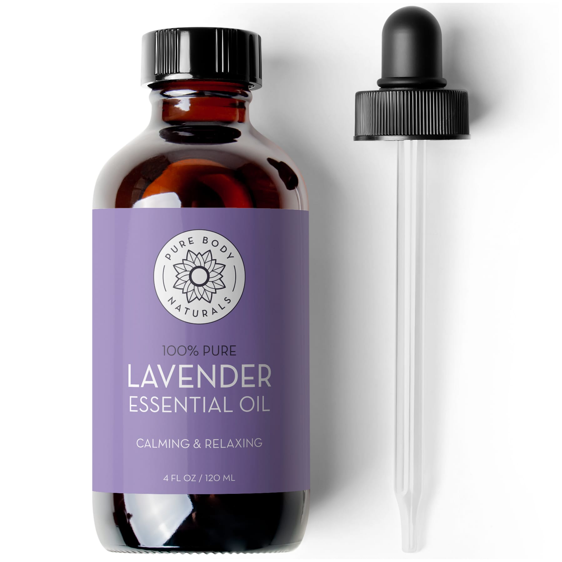 French Lavender Essential Oil Blend, 4 fl oz | Pure Body Naturals